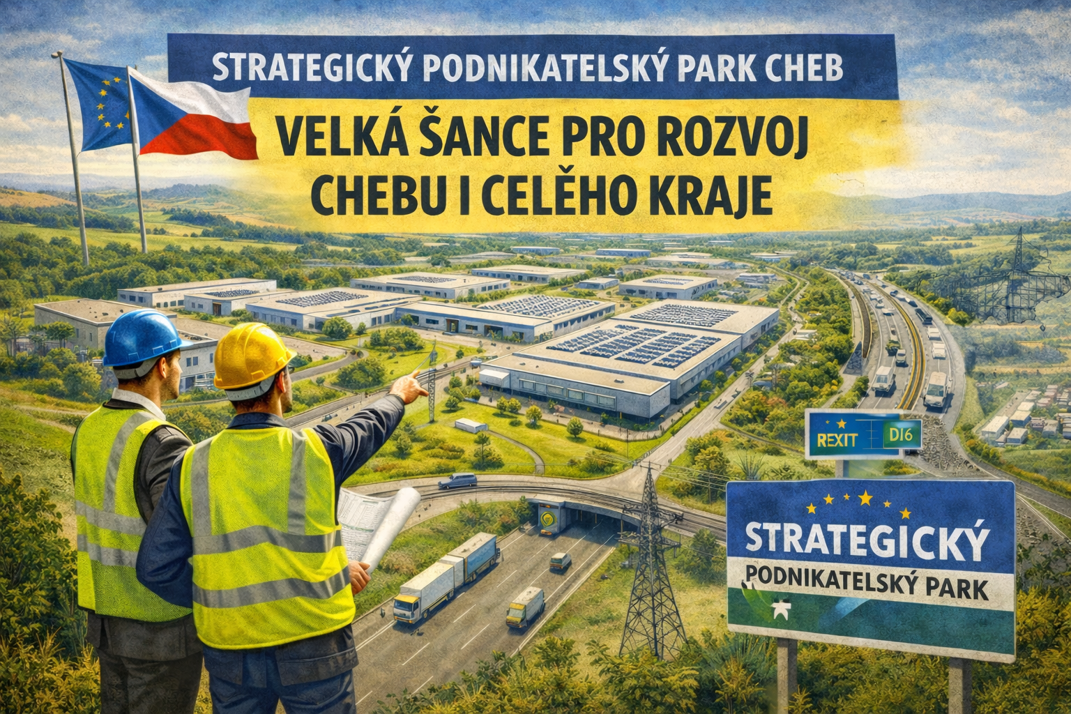 Strategický podnikatelský park Cheb: Velká šance pro rozvoj Chebu i celého